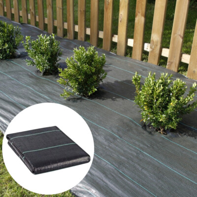 Weed Control Membrane Woven Fabric Ground Sheet 100 GSM Garden ...
