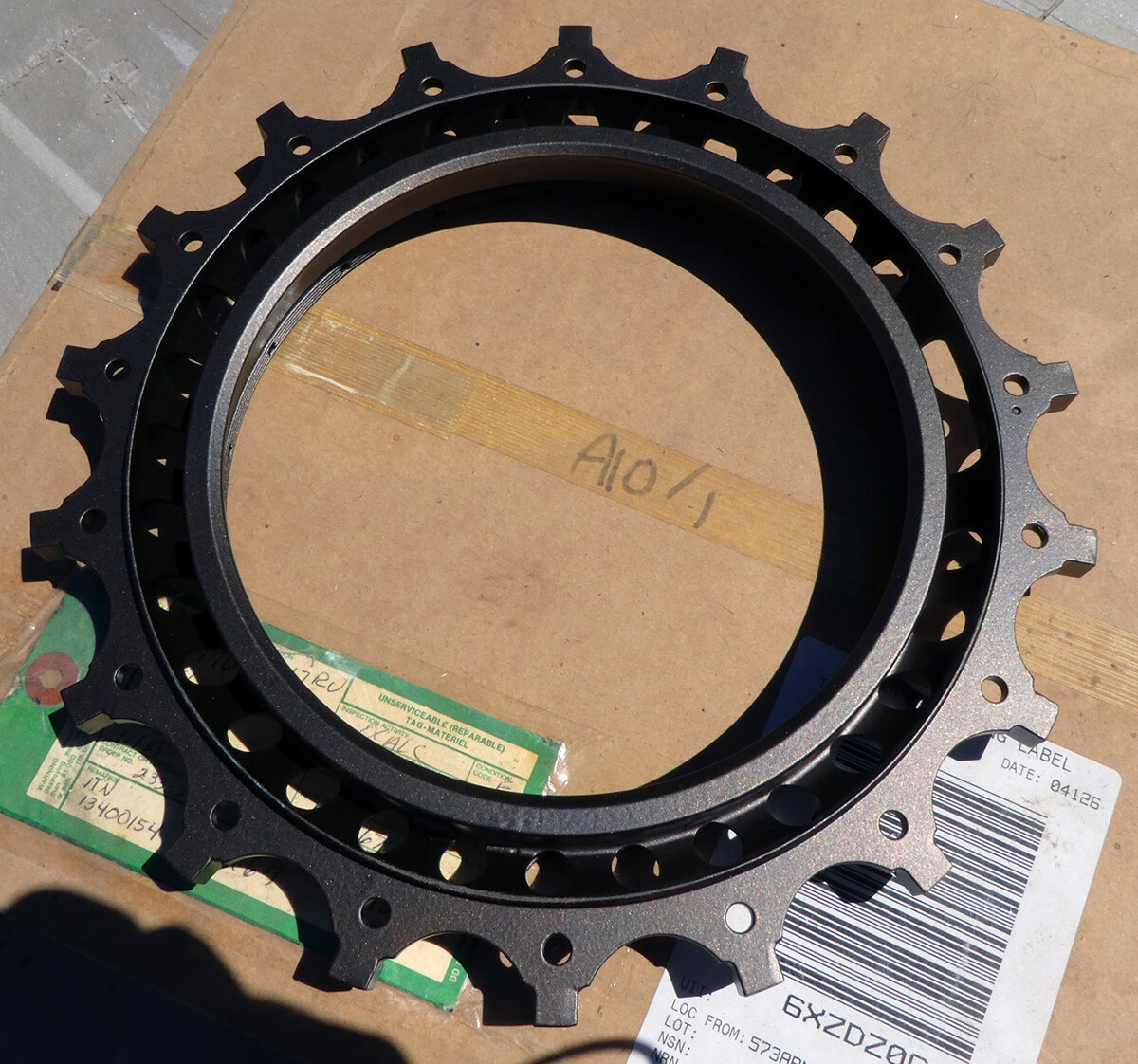 PRATT & WHITNEY AIRCRAFT TF33 TURBINE ENGINE HSG #5 BEARING HOUSING | eBay