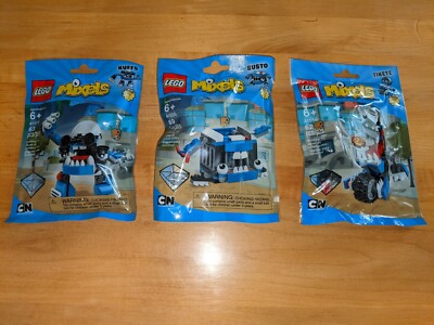 LEGO Mixels Series 7 Kuffs/Busto/Tiketz 41554, 41555, 41556 (3 packs ...