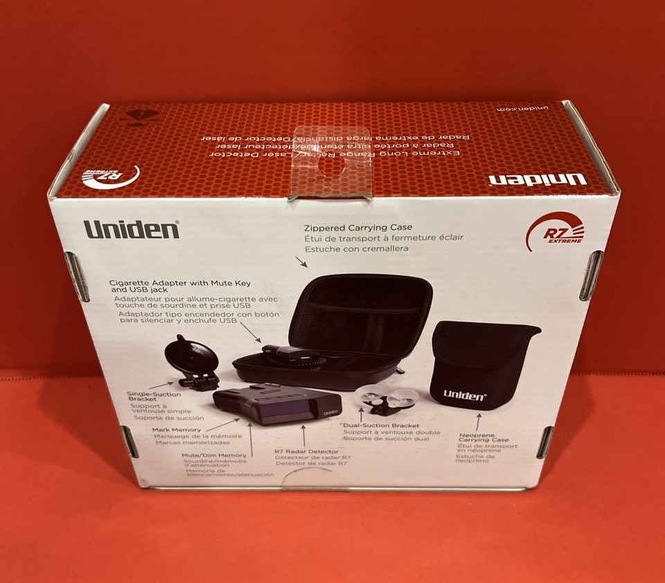 Uniden R7 Radar/Laser Detector Long Range with Built-In GPS ...
