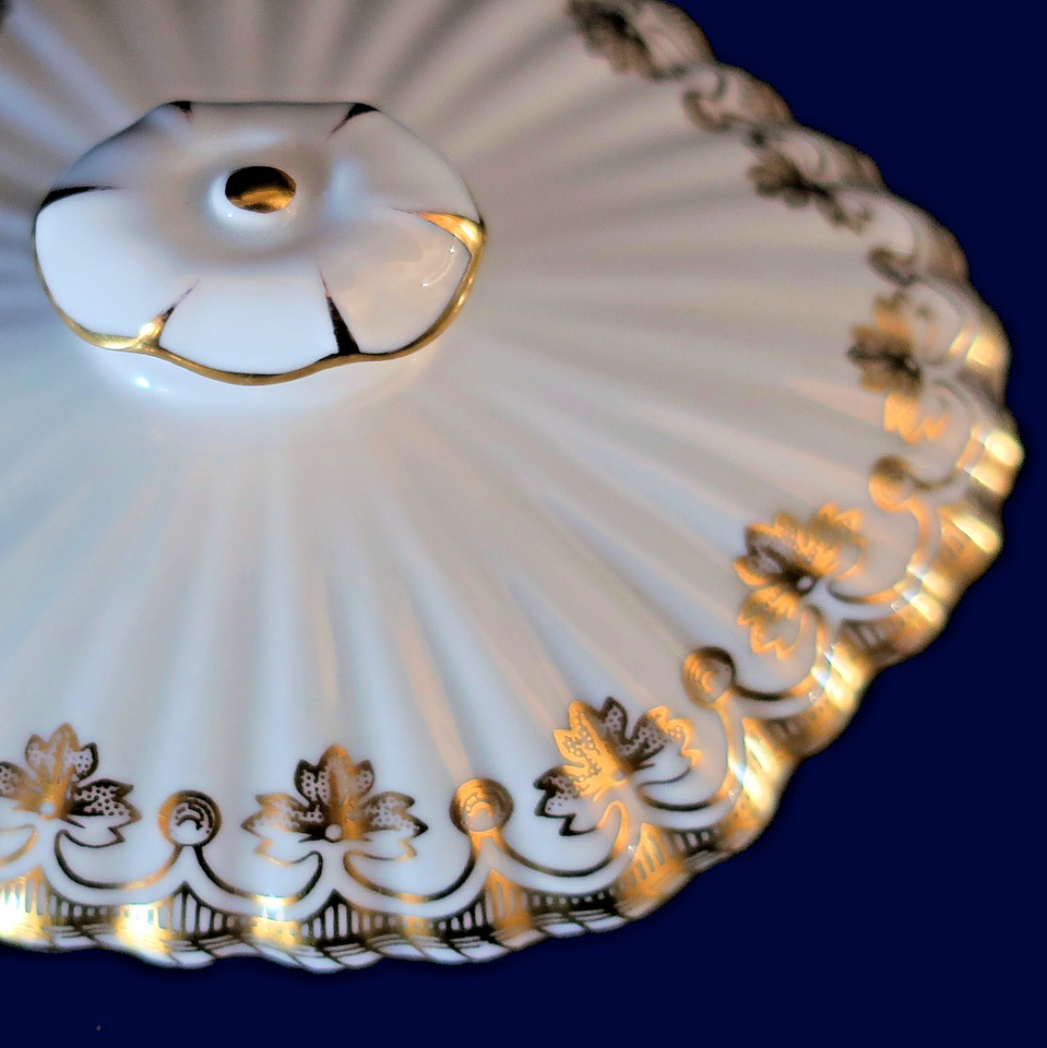 Spode Gold Fleur De Lys Dishes, BONE CHINA - Serving Dishes | eBay