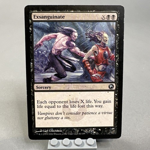 MTG Exsanguinate NM The List Scars of Mirrodin Magic Gathering card EDH | eBay