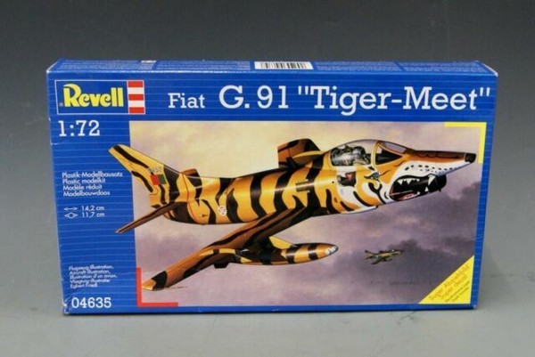 Revell 1 72nd Scale FIAT G-91 Tiger Meet Model Kit # 04635 for sale ...