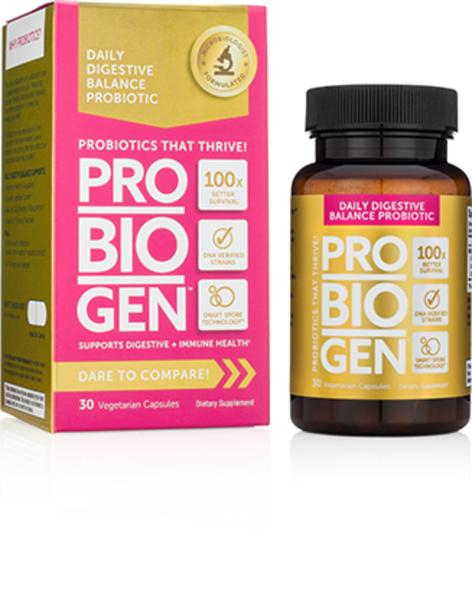 Probiogen Daily Digestive Balance Probiotic 8 Billion DNA Verified ...
