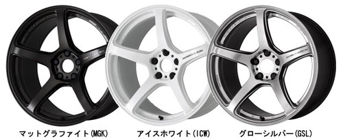 WORK EMOTION T5R WHEEL (4pcs) 18 inch 9.5J 38 5H 114.3 3colors | eBay