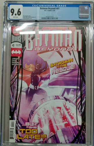 Batman Beyond #41 CGC 9.6 White Pages DC 2020 Comic Book | eBay