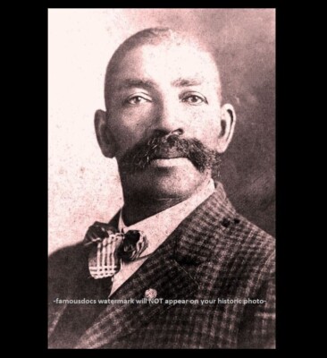 Black Wild West Hero Bass Reeves PHOTO US Marshal Legend Civil Rights ...