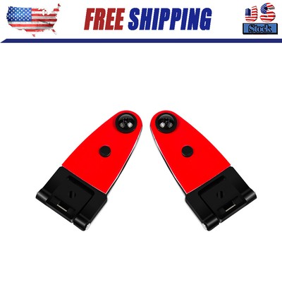 Truck Cap LEER 2 All Glass Rear Door Hinges with Hardware #103528 ...