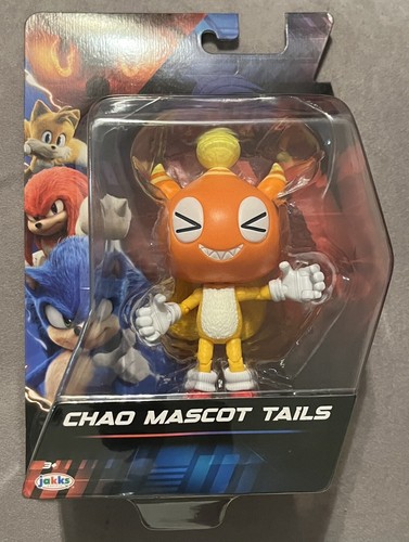 Sonic The Hedgehog 3 Chao Mascot Tails 5” Figure Wave 2 New Release In ...