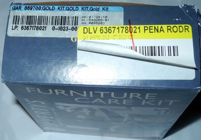 Havertys Guardsman Furniture Care Gold Kit Fabric - Wood - Leather for ...