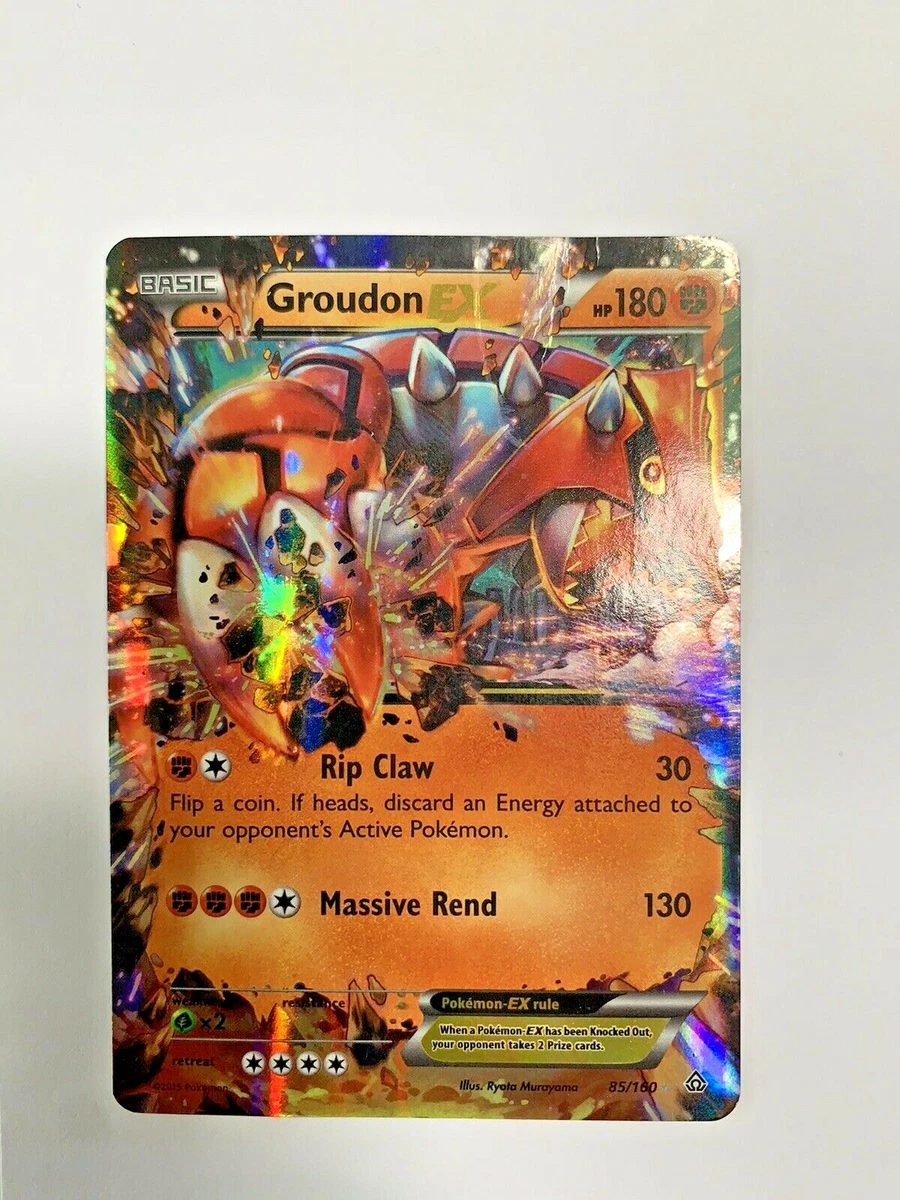 Groudon Pokemon Card
