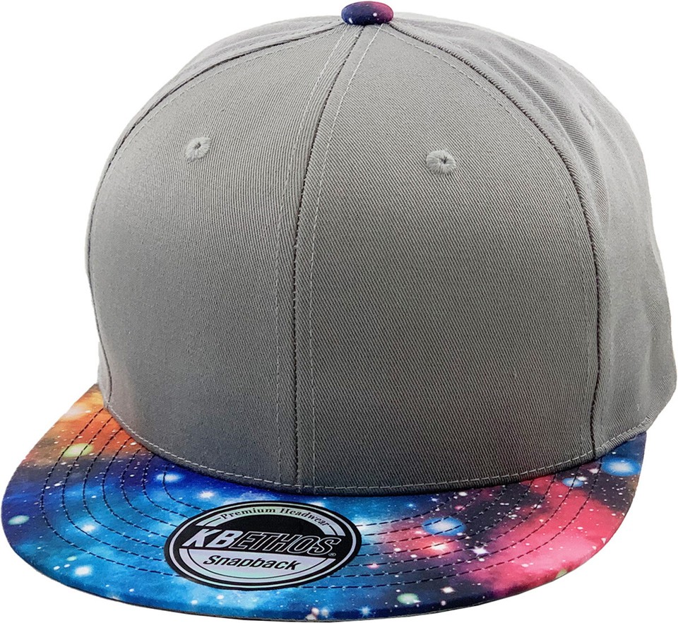 Fashion Galaxy Print Hiphop Cap Snapback Baseball Cap Adjustable Hat ...