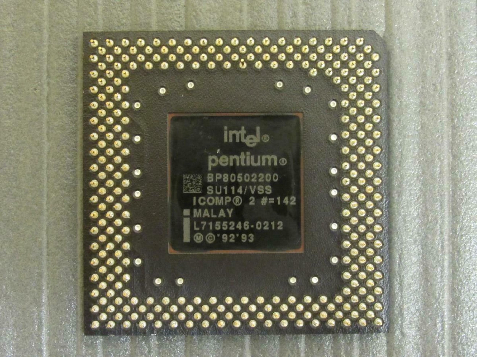 BP80502200 INTEL PENTIUM 200MHZ SOCKET 7 PROCESSOR | eBay