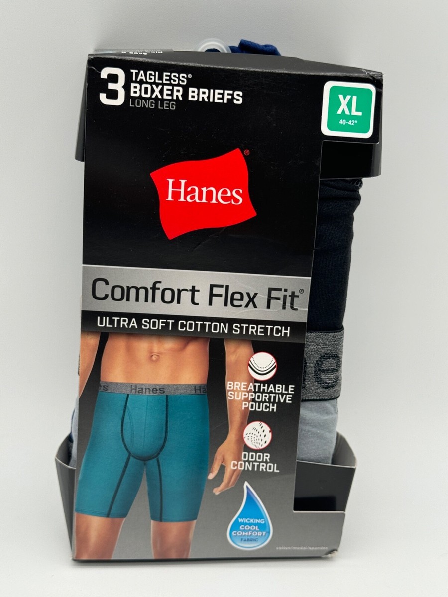 Hanes Boxer Briefs Models Women's Hanes 45VOBB Original Stretch