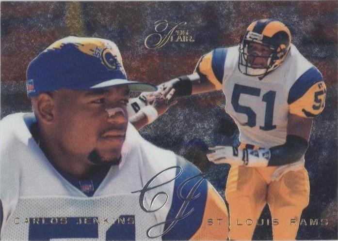 1995 Flair - Carlos Jenkins #176 for sale online | eBay