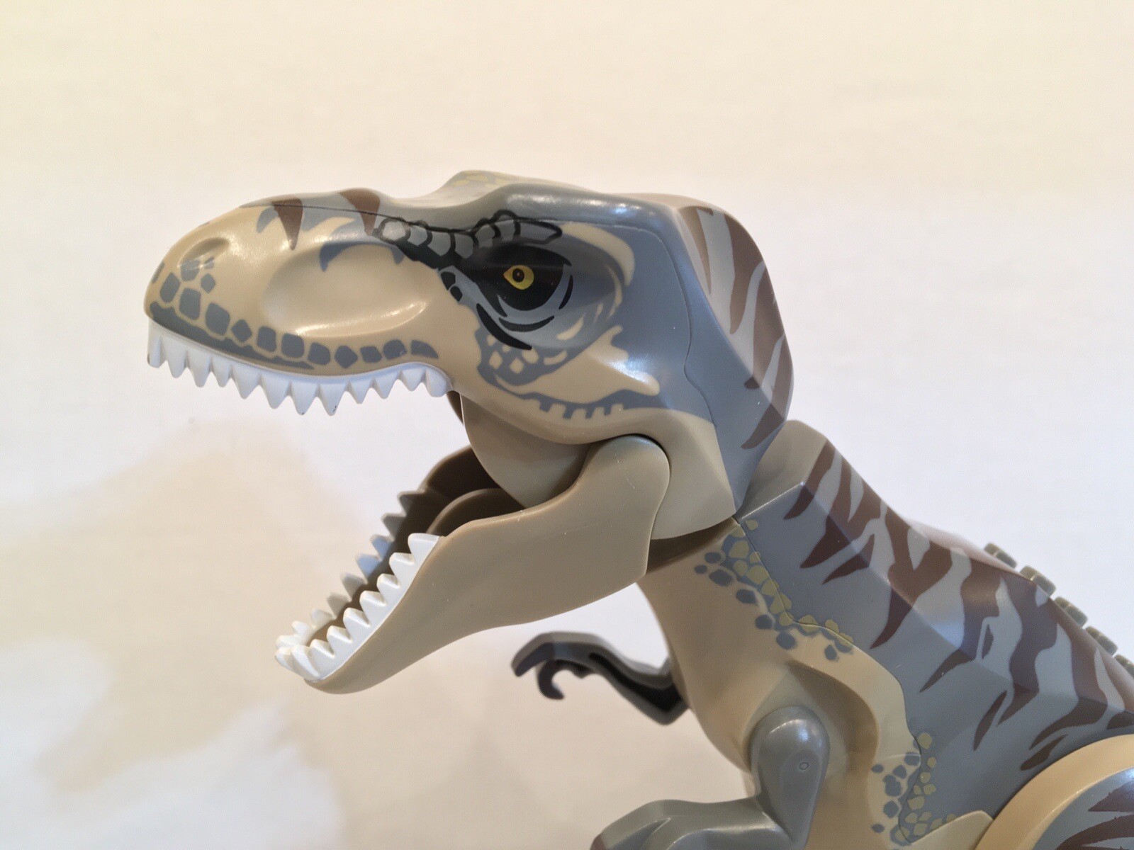 Lego T Rex Dinosaur Figure From Jurassic World 75938 T Rex V Dino Mech