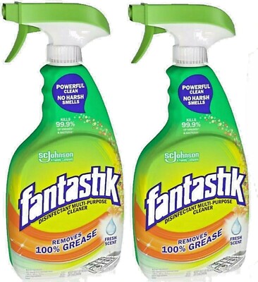 2-Pack Fantastic All Purpose Cleaner Spray 32 Oz Multipurpose Spray ...