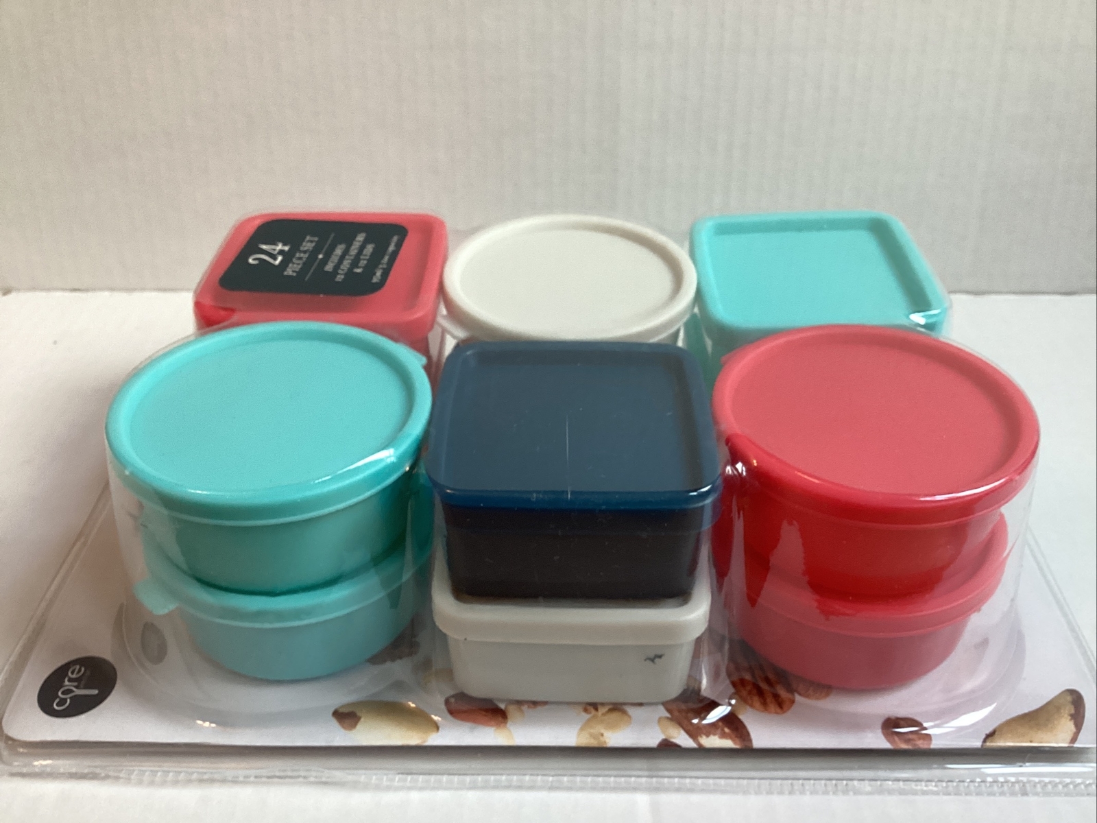 Core Kitchen ~ Mini Condiment & Sauce Containers With Lids - Set of 12 ...