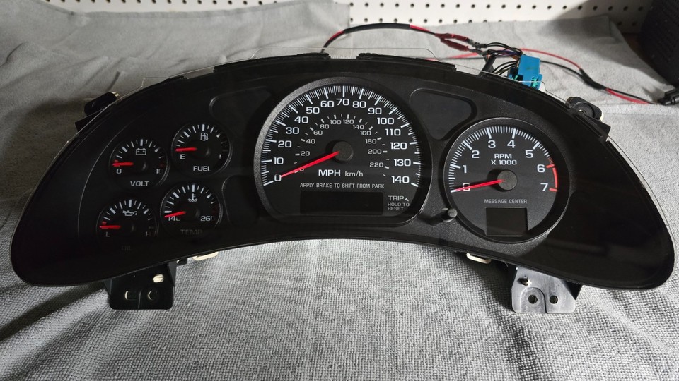 2001-2005 Chevy Impala Monte Carlo Gauge Cluster | eBay