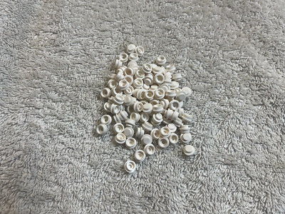 LEGO 1 X 1 ROUND PLATE WHITE BULK LOT OF 100 | eBay