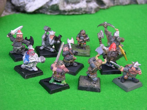 AD&D, WARHAMMER DWARF , PAINTED, MULTI-LISTING #2 | eBay