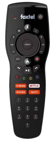 Genuine Foxtel IQ5 / IQ4 / IQ3 Voice Bluetooth Remote Control for ...