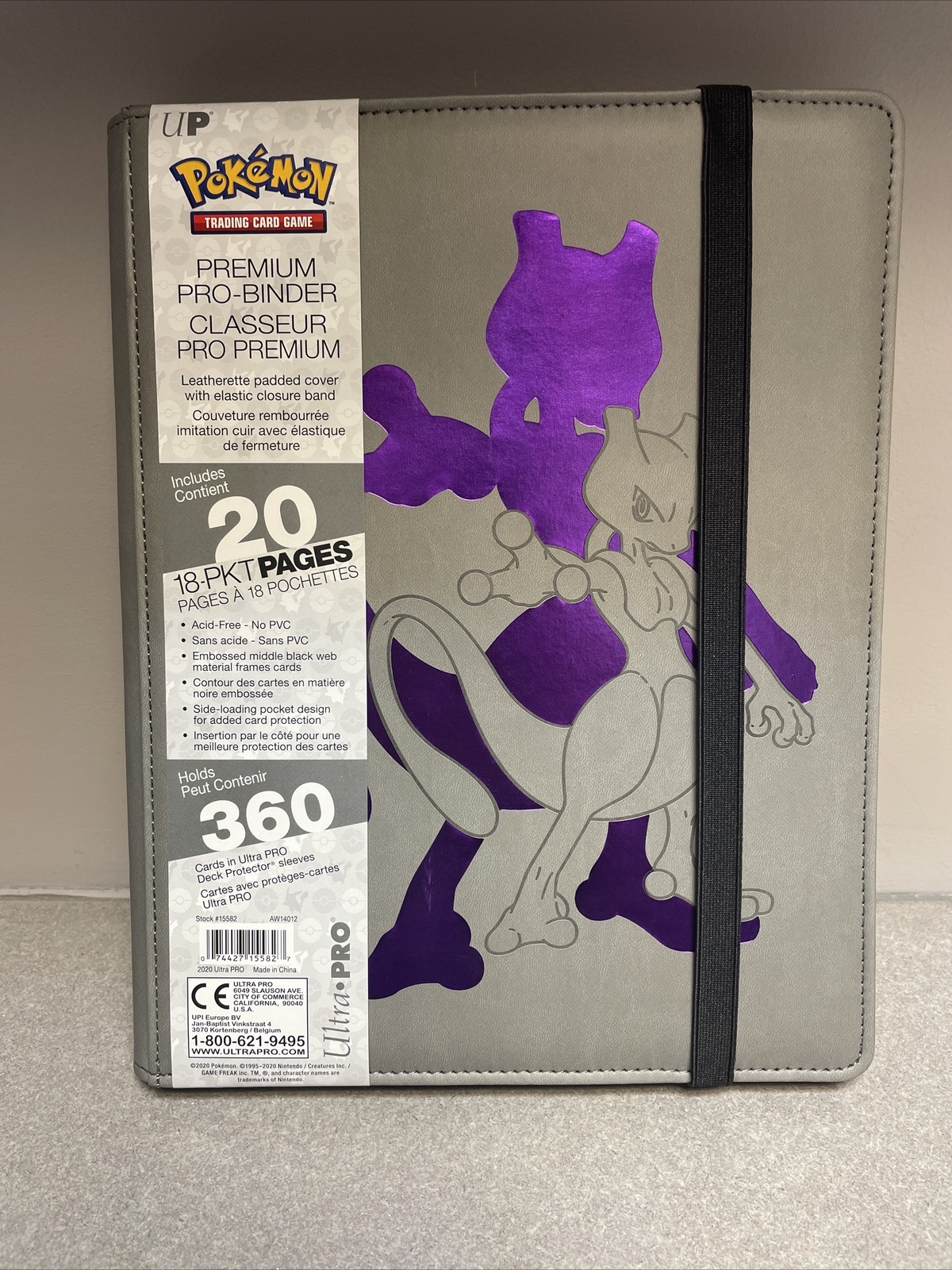 Ultra PRO Mewtwo Premium 9-Pocket PRO-Binder for Pokemon for sale ...