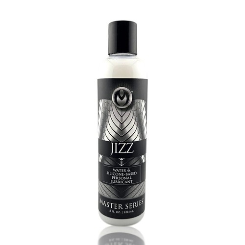 Master Series Jizz Water & Silicone-Based Lube 8oz - Realistic Cum ...