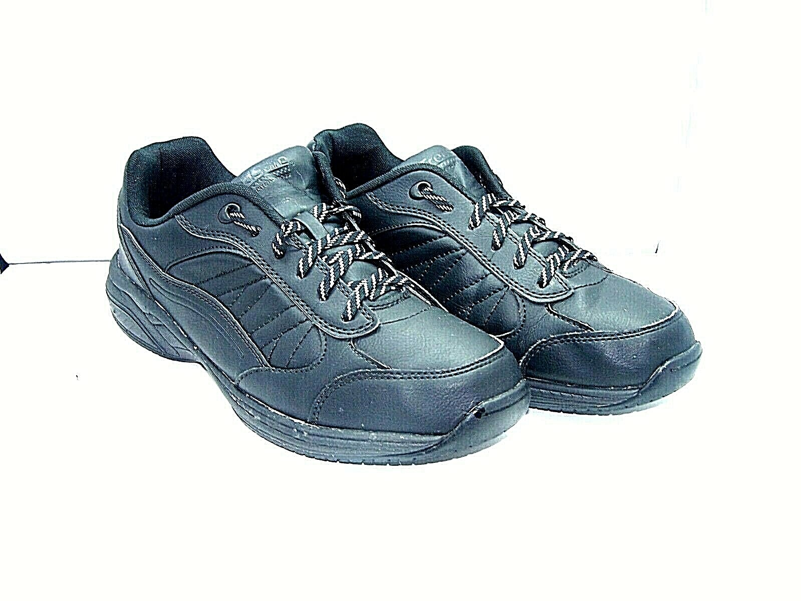 TredSafe Mario Black Slip Resistant Work Shoes Men's US 13 Regular ...