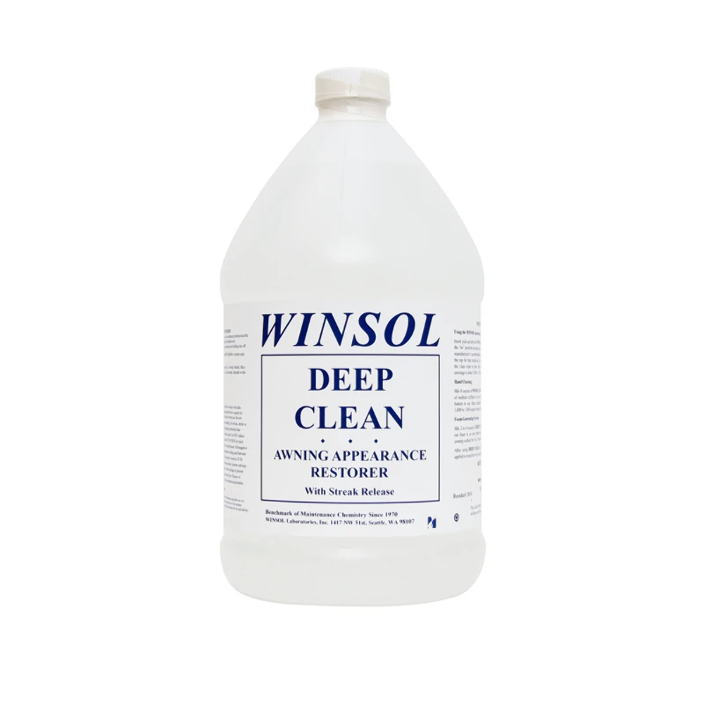 Winsol Deep Clean (Gallon) Awning Appearance Restorer w/ Streak Release RV Home | eBay