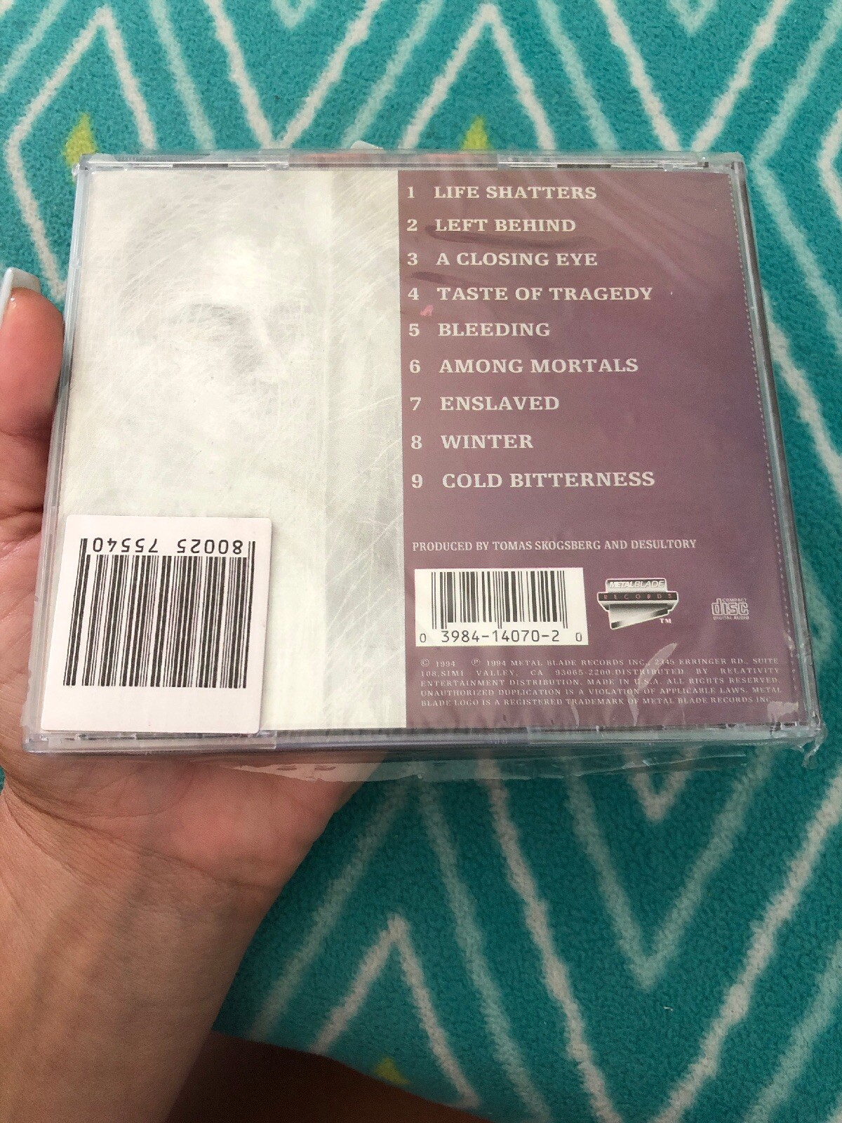 NEW• DESULTORY Bitterness CD RARE OOP DEATH ORIGINAL 1st PRESSING ...