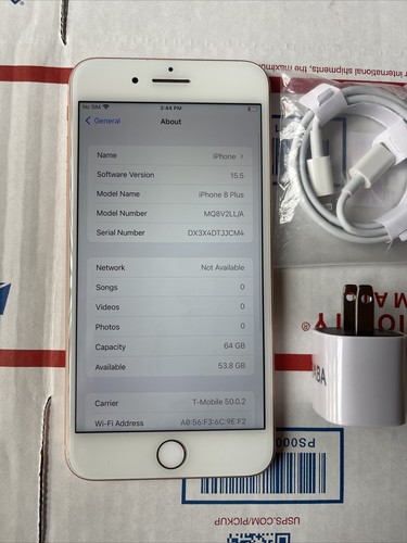 Apple+iPhone+8+Plus+-+64GB+-+Gold+%28AT%26T%29+A1897+%28GSM%29 for sale ...