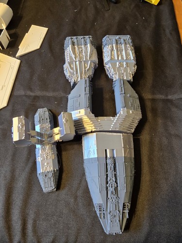Modern BATTLESTAR GALACTICA Corvette Defender Attack Ship Updated 15 ...