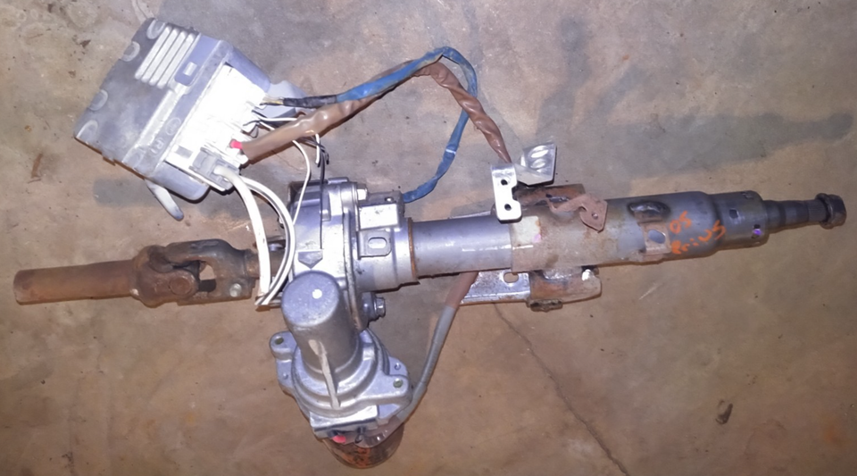 PRIUS EPAS ELECTRIC POWER STEERING COLUMN MODULE W PIGTAIL SHAFT RZR ...