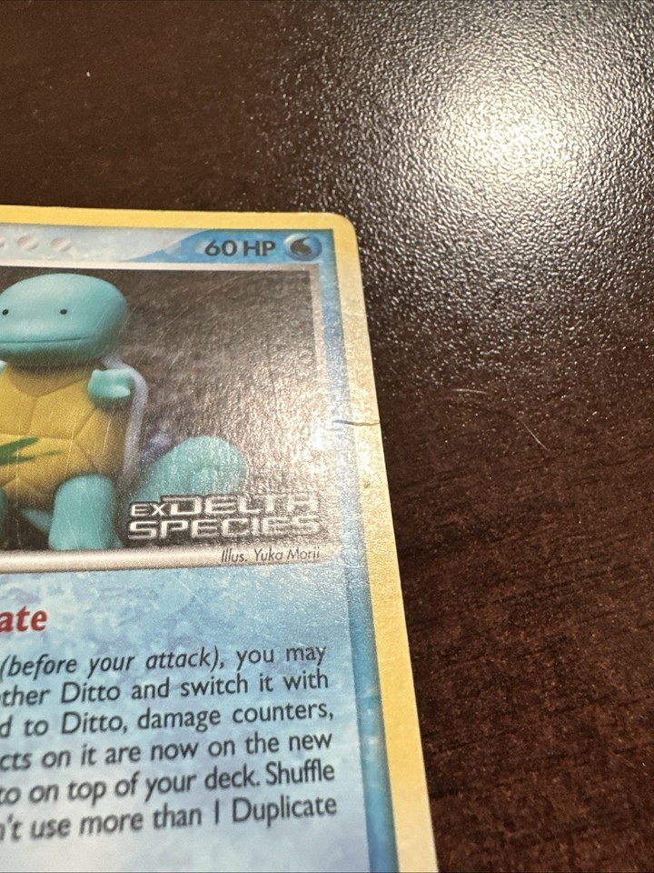 Ditto 40/113 Reverse Holo Pokemon TCG EX Delta Species MINOR CREASES | eBay