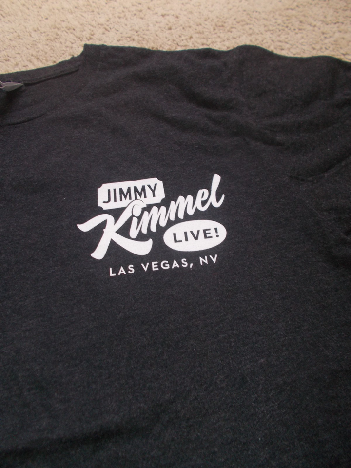 JIMMY KIMMEL LIVE IN LAS VEGAS USED MEN'S GUILLERMO AS VEGAS VIC T ...