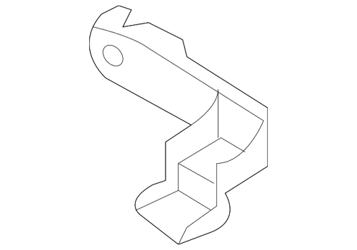 Genuine Nissan Trim Cover Mount Bracket 63827-1FA0B | eBay
