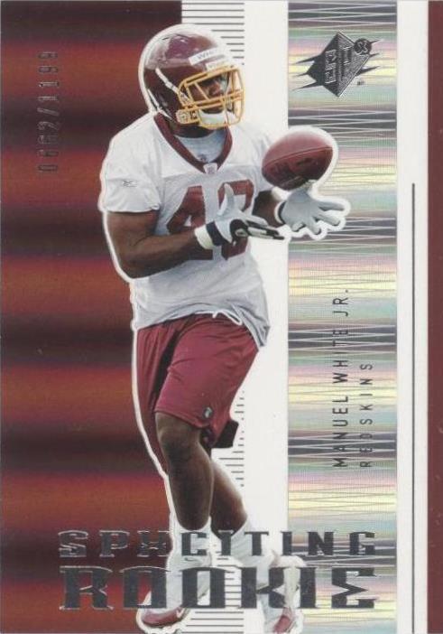 2005 SPx - SPxciting Rookie Manuel White #159 /1199 (RC) for sale ...