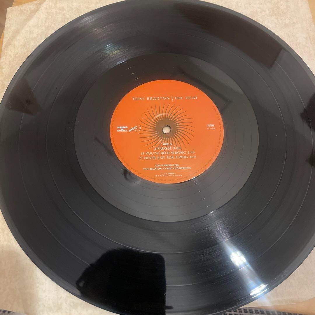 Toni Braxton The Heat Original 2LP LaFace Records 73008-26069-1 R&B ...
