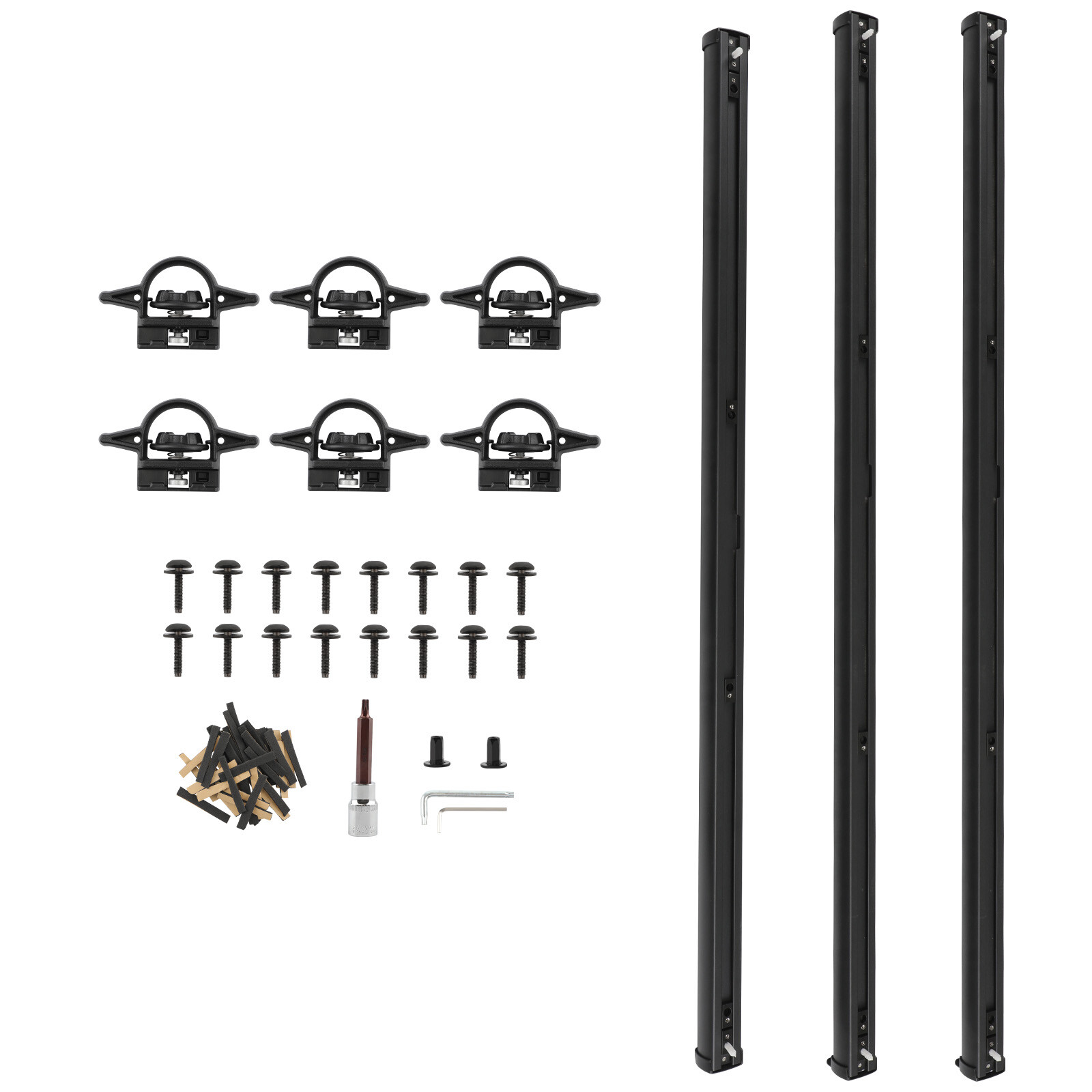 Rail Trail Rail Kit For Jeep Gladiator JT Utility 82215631 2020-2023 ...