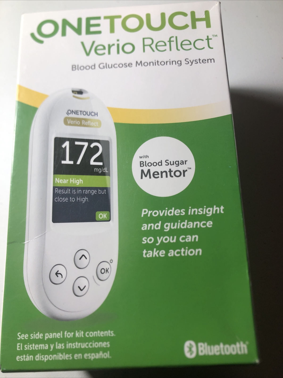 OneTouch Verio Reflect Blood Glucose Monitoring System for sale online ...