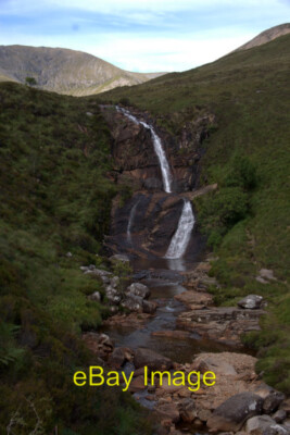 Photo 6x4 The waterfall Eas a' Bhradain at the head of Loch Ainort Luib ...