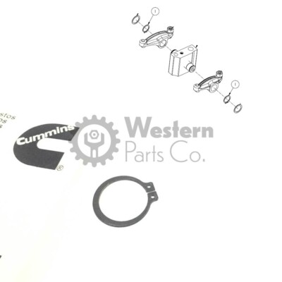 Original Ring Retaining for Cummins 4bt/6bt12v Rocker Lever- 3900242 ...