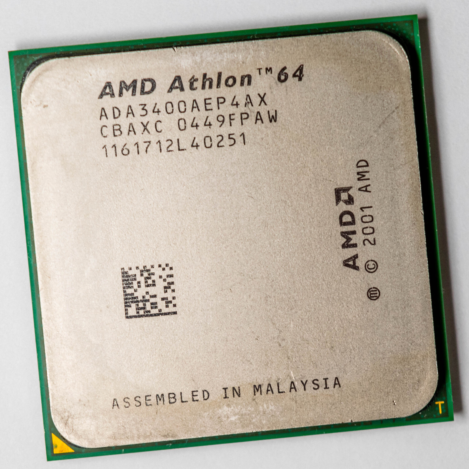 AMD Athlon 64 3400+ 2.4GHz (ADA3400AEP4AX) Processor for sale online | eBay