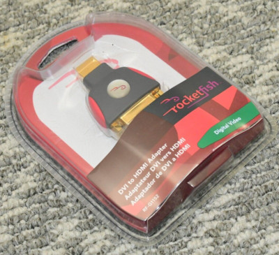 Rocketfish HDMI-Male to DVI-Female Adapter - NEW / SEALED, RF-G1152 | eBay