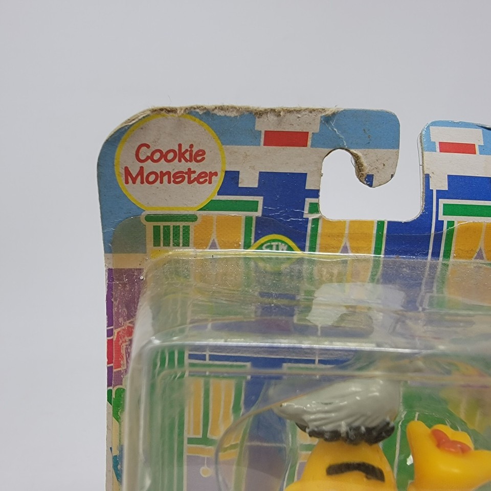 Tyco Sesame Street Vintage 1997 Error Bert Cookie Monster Figure New | eBay