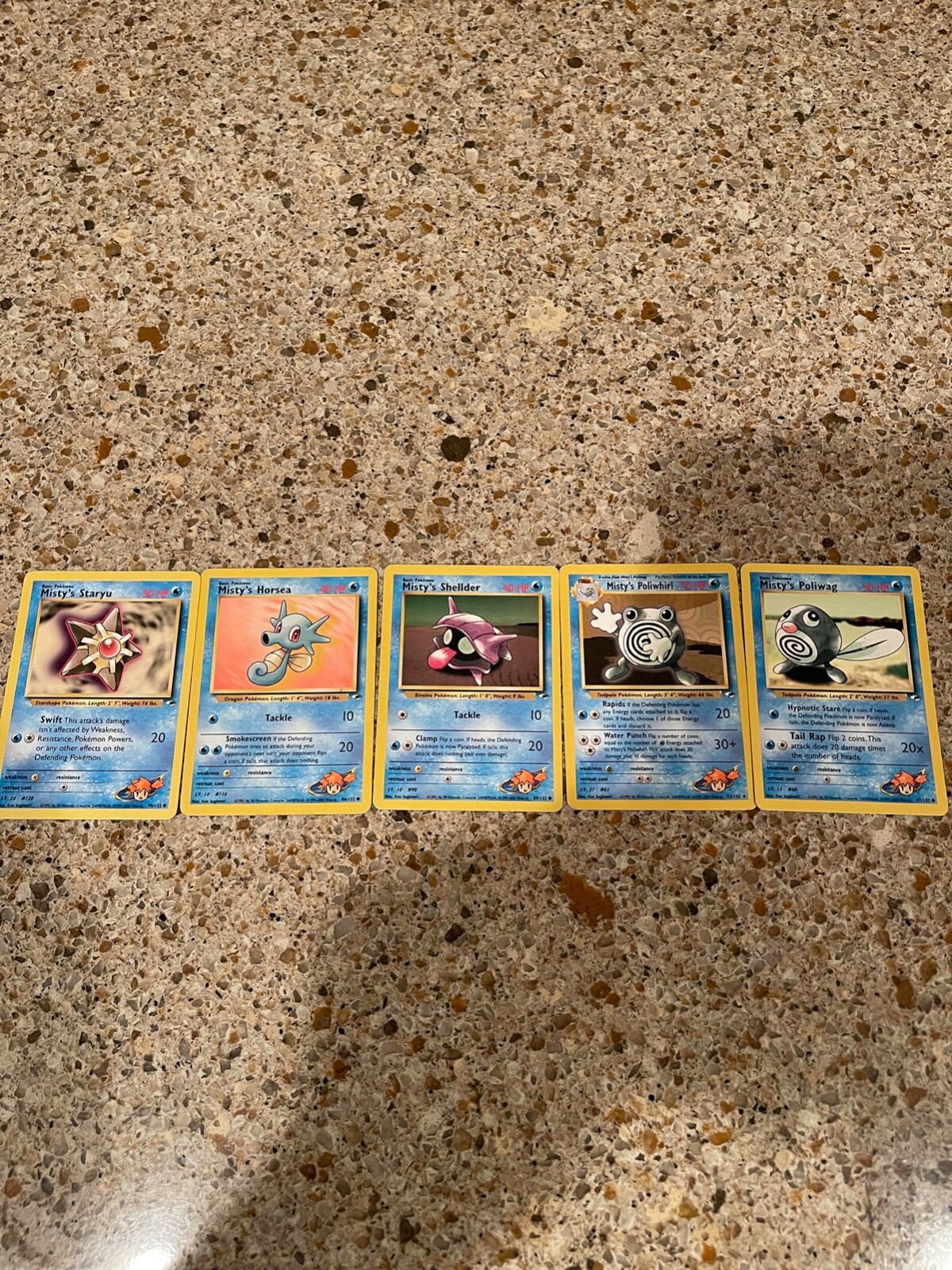 Pokemon Trading Card Lot- Misty Gym Leader Edition | eBay