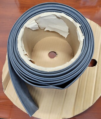 Dunbar 1635F 2:1 Polyolefin Heat Shrink, M23053/5, 3" dia Black, ~20ft ...