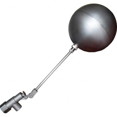 Robert Bob R1370-1-5 Complete Float Valve Assembly with 8" Ball 316 SS ...