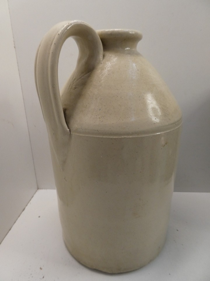 ANTIQUE R FOWLER SYDNEY AUSTRALIAN POTTERY STONEWARE DEMIJOHN BOTTLE ...
